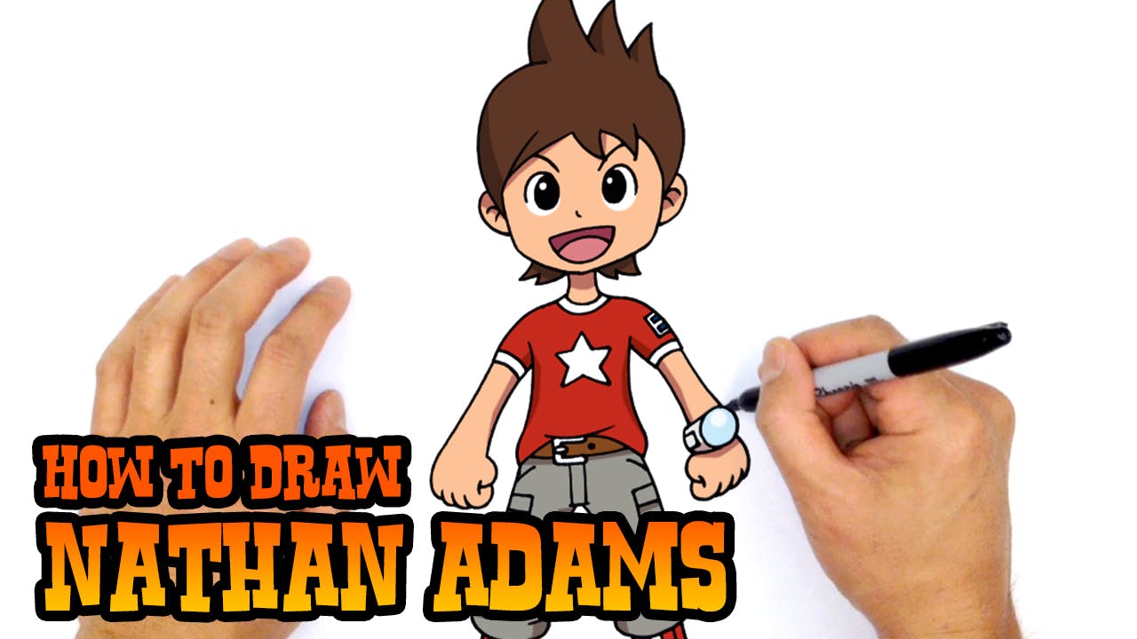 How to Draw Nate | Yokai Watch - C4K ACADEMY